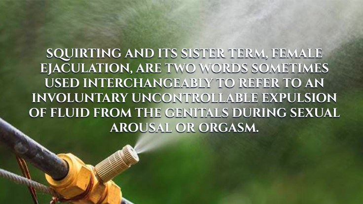 SQUIRTING – WHAT IS IT AND IS IT WORTH THE FUSS? – Dialogue Genitalia – Ghana